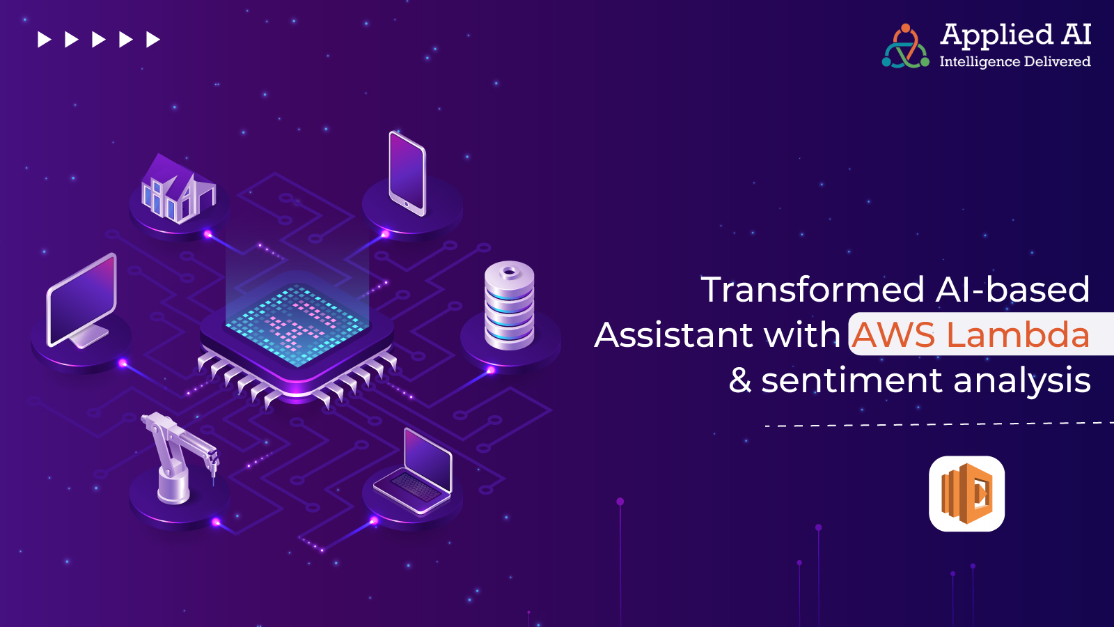 Transformed AI-based Assistant with AWS Lambda & sentiment analysis
